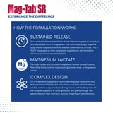 Mag-Tab SR Magnesium L-lactate Dihydrate Supplement 84 mg, 100 ct ...