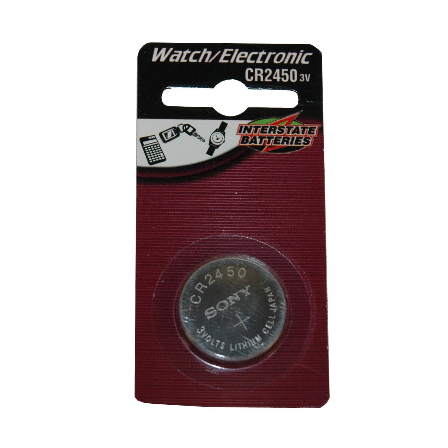CR2450N Coin Cell General Purpose Battery - Walmart.com