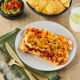 Great Value Mexican Style Lasagna 12oz Frozen with Beef Beans Cheese ...
