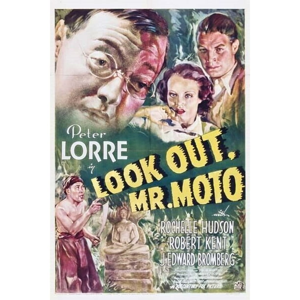 Look Out Mr Moto Peter Lorre Rochelle Hudson 8x12 inch movie poster ...