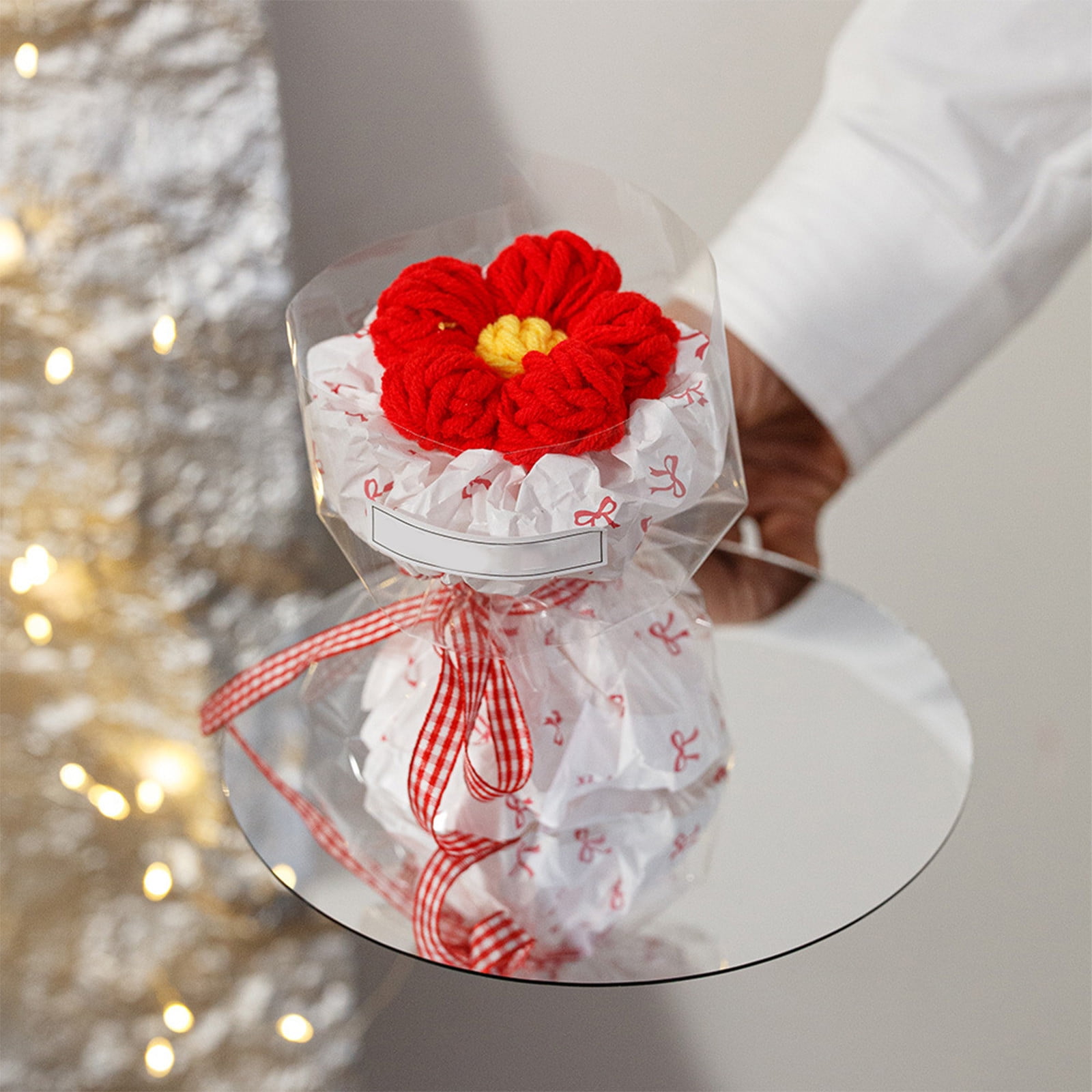 Click here for Taotanxi Crochet Flower Bouquet Knitted Flower prices