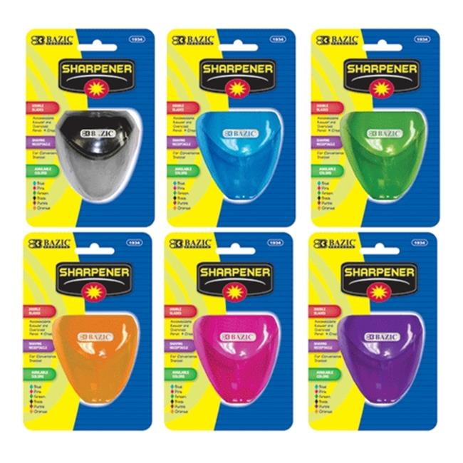 Bazic Products 1934-144 BAZIC Dual Blades Sharpener with Triangle ...