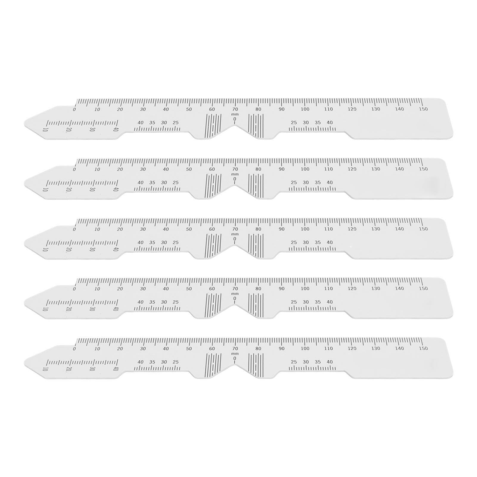 Regla de distancia ocular, 5 piezas Regla de distancia pupilar ...