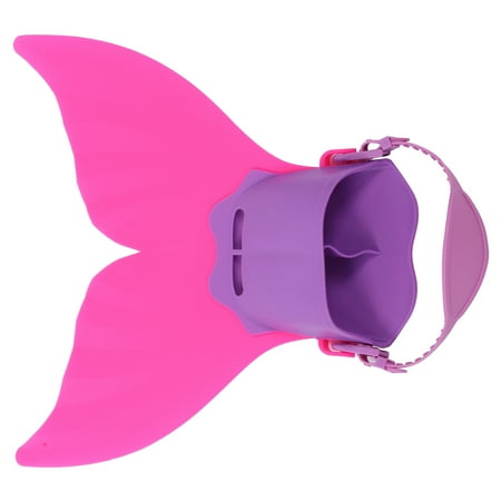 Tbest Mermaid Monofin Swim Fin For Kids Swimming Monolithic Tail Fins ...