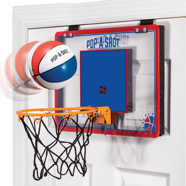 Majik Slam Dunk Basketball Over the Door Folding Mini Basketball Hoop ...