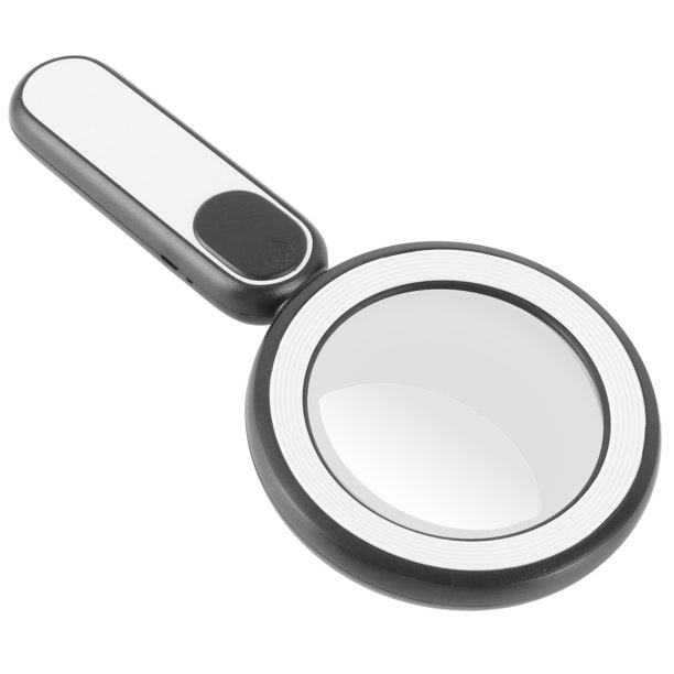 Lupa de iluminación, lupa recargable 8X, lupa con luz, lupa USB ...