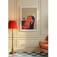 Affixzi Mid-Century Modern Martini Cat Art Print for Stylish Bar Cart ...