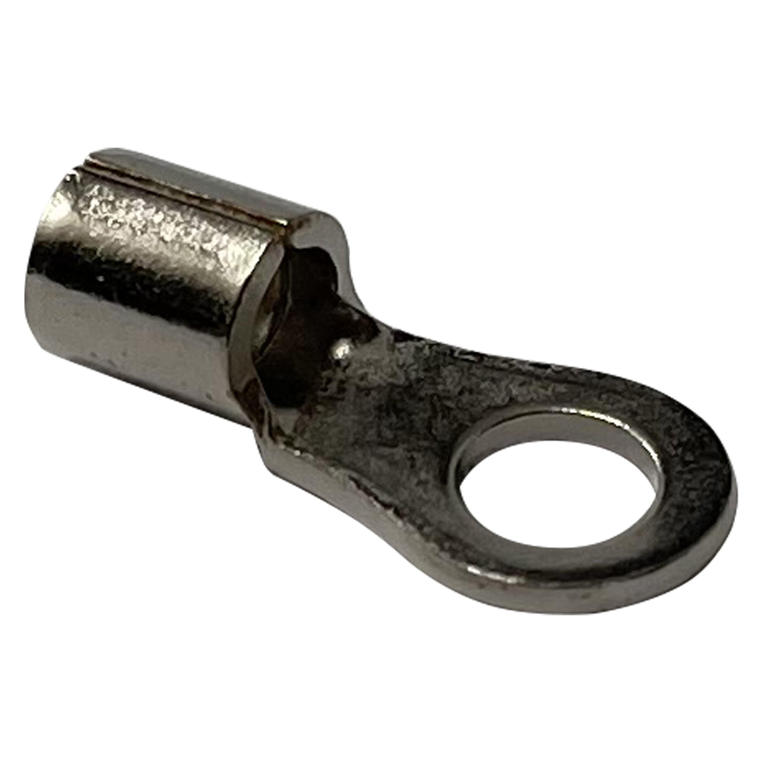 (100) High Temperature Non-Insulated Ring Connector 12-10 Gauge AWG #10 ...