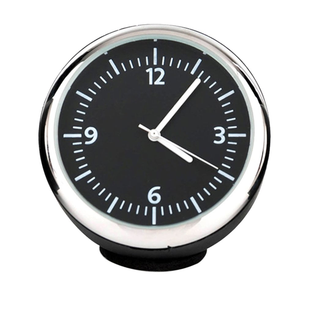 Luminous Round Shape Car Automobile Digital Clock Auto Watch Beautiful ...