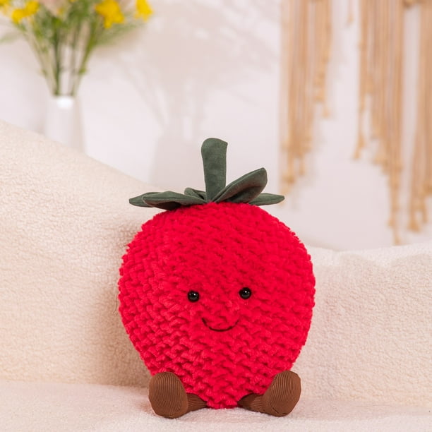 Jellycat Amuseables Strawberry Soft Plushies Toys 6.3 Inch, Cuddly ...