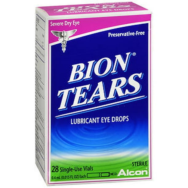 Bion tears lubricant eye drops 28 - Walmart.com - Walmart.com