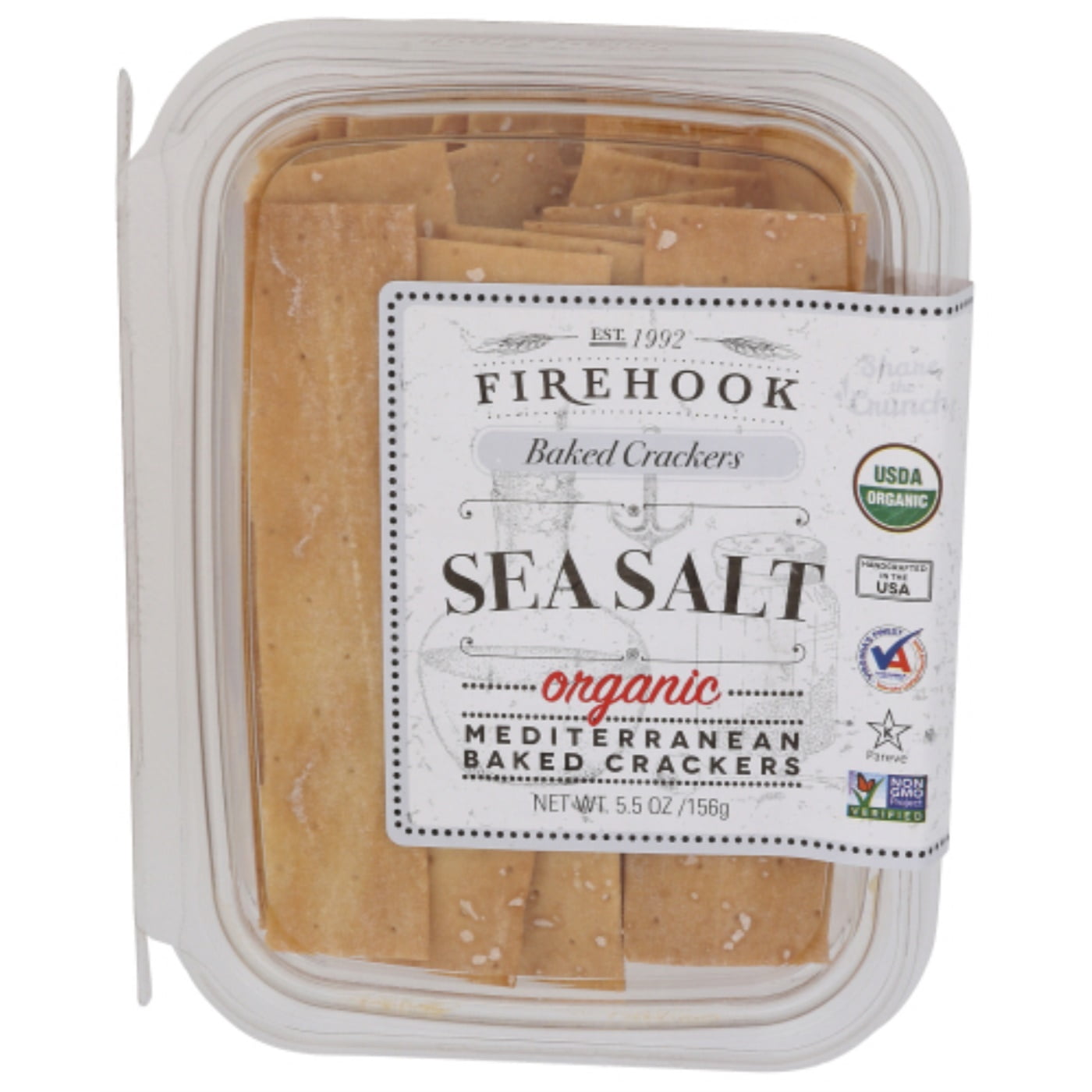 FIREHOOK, CRACKER SSALT SNACK BOX, 5.5 OZ, (Pack of 8) Pack Of 8 ...