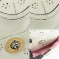 Pre-Owned Coach Tote Bag 22438 Poppy Eyelet Leather White Shoulder ...