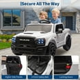 CazToi 24V Licensed Dodge 3-8Y Kids Ride On Car 2-Seater with Parent ...
