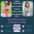 FOMI Care Gel Bead Ice Pack for Hip, Knee, Back Pain Relief - Injury ...