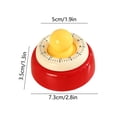 Magnetic Mechanical Kitchen Timer, 0-60 Minute Visual Countdown Timer ...
