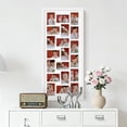 16x38 Collage Picture Frame 4x6 Collage Frame Displays twenty 4x6 inch ...