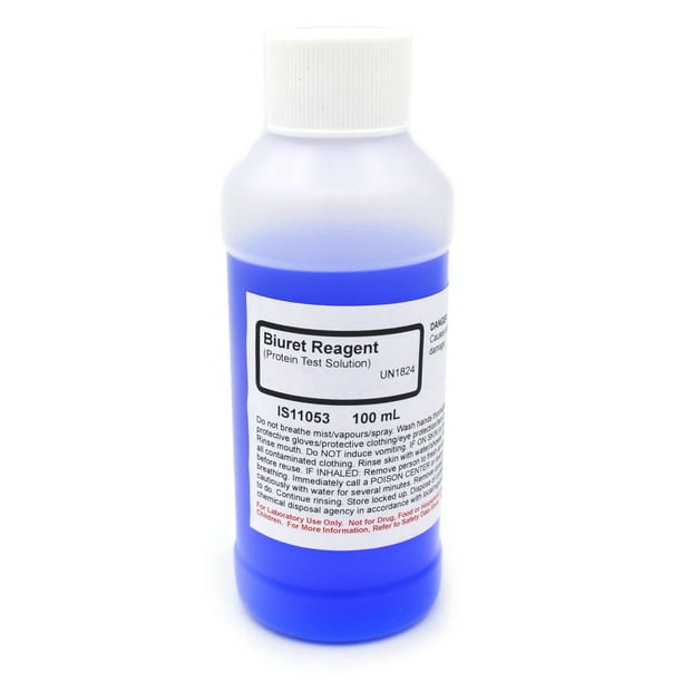 Biuret Reagent Solution, 100mL - The Curated Chemical Collection ...