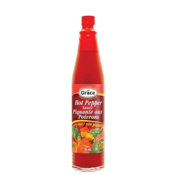 Grace Hot Pepper Sauce, 88ml Bottle, Grace Hot Pepper Sauce, 88ml ...