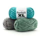 Premier Parfait XL Chunky Yarn - Key Lime, Jumbo Weight, 100% Polyester ...