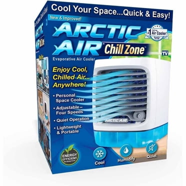 Arctic Air Grip Go Portable Evaporative Air Cooler, 3-Speed Fan ...