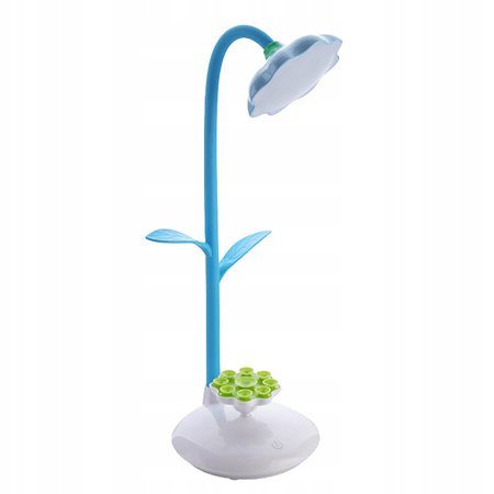 Dimmable green led table lamp, bedside lamp with touch sensor, flexible ...