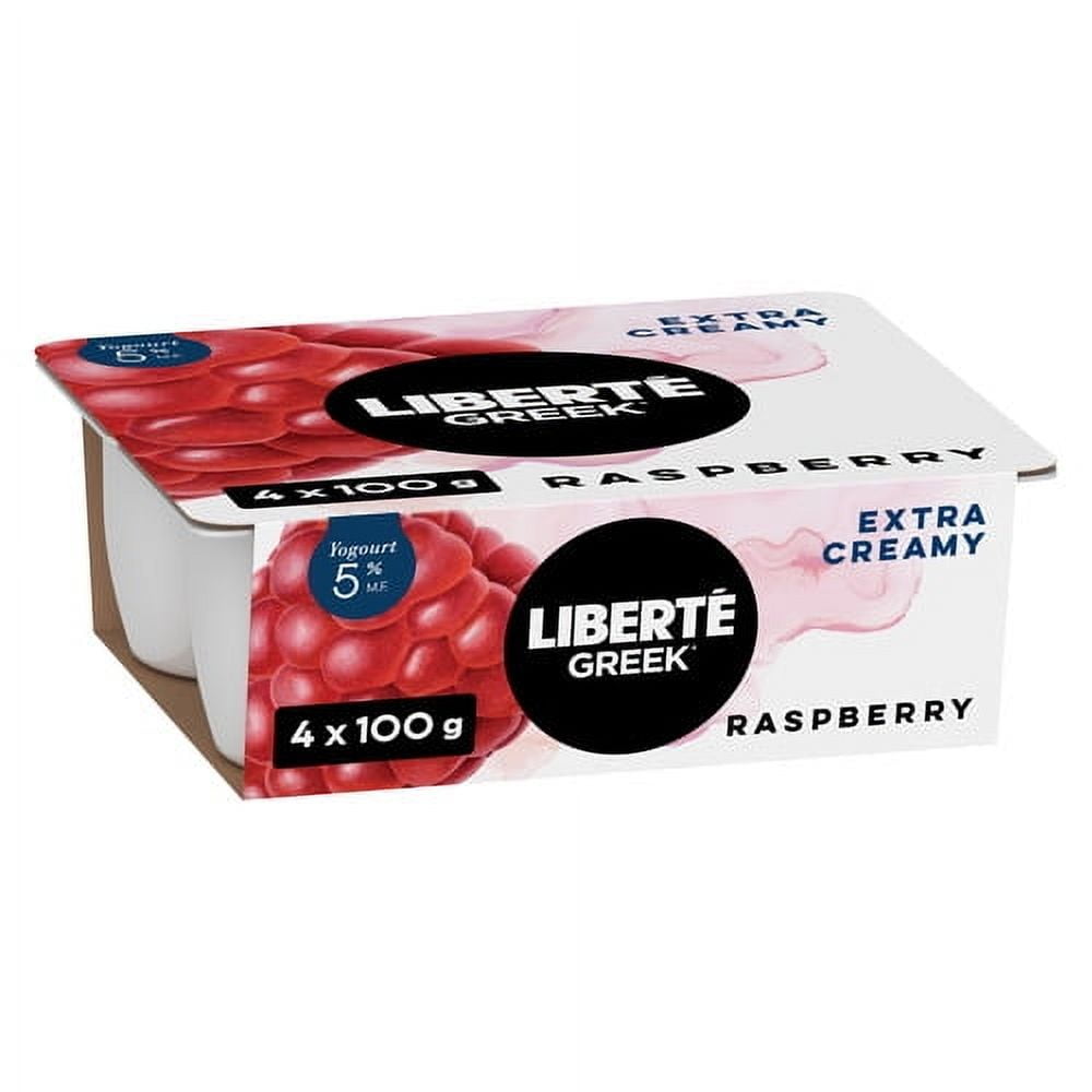 Click here for Liberté Liberte Greek 5 Raspberry Yogourt 400 G prices
