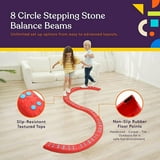 Special Supplies Wavy Circle Balance Beams Stepping Stones for Kids, 8 ...