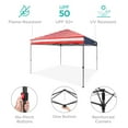 Best Choice Products 12x12ft Pop Up Canopy, Easy Setup, Rolling Case ...
