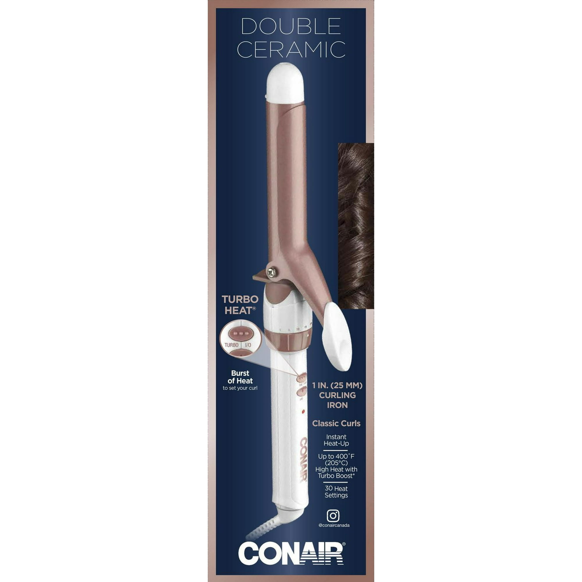 Click here for Conair Double Ceramic 1 Curling Iron prices