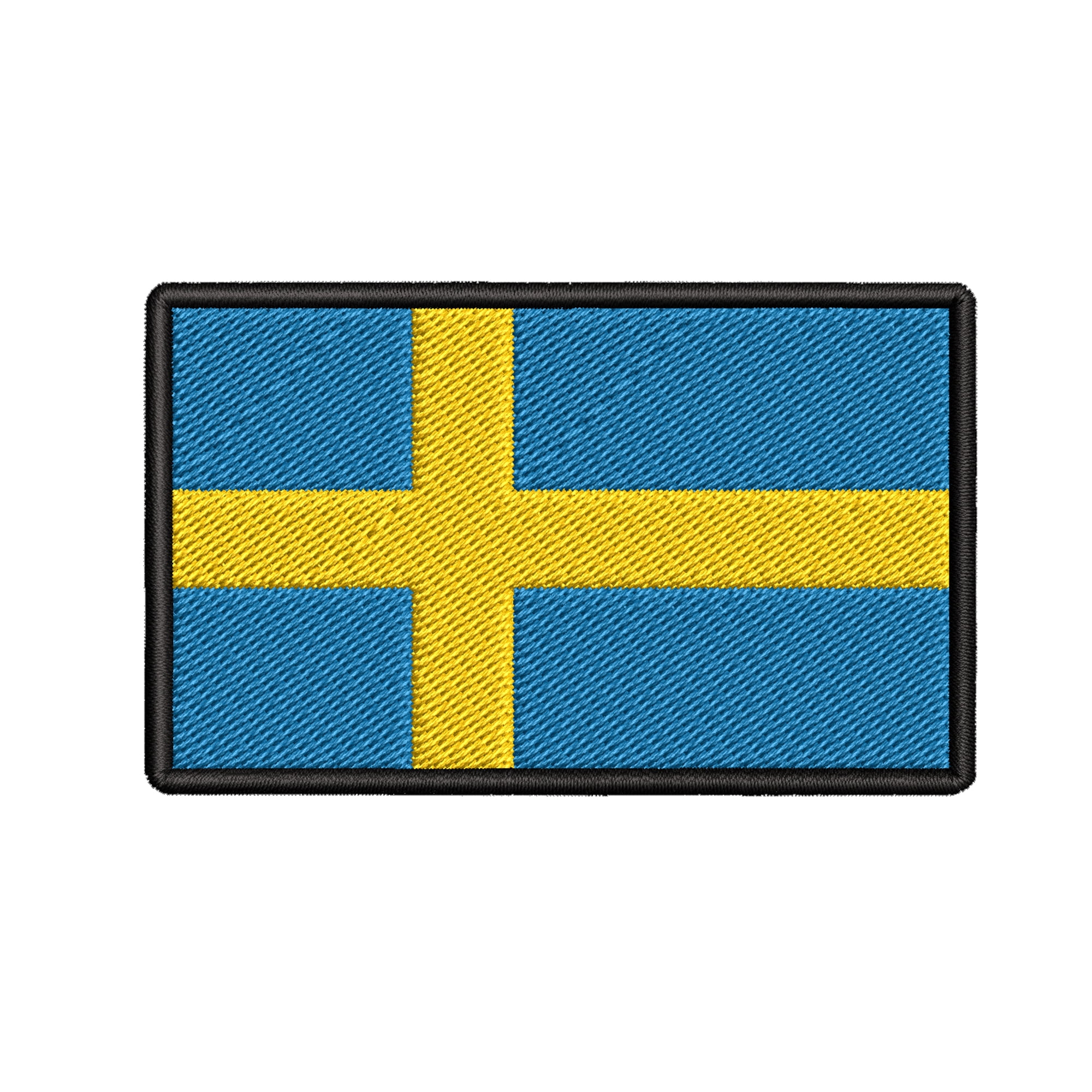 Sweden Flag Embroidered Iron-on Patch - Walmart.com