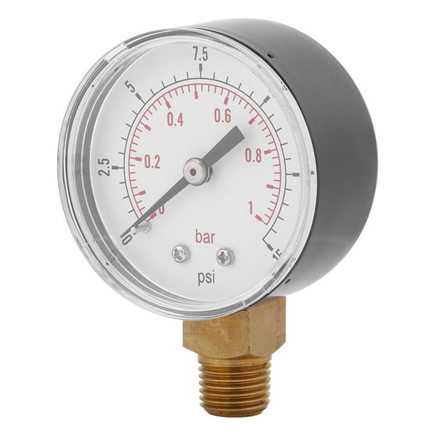 Water Pressuremeter,Mini Low Pressure Gauge Pressure Gauge Low Pressure ...