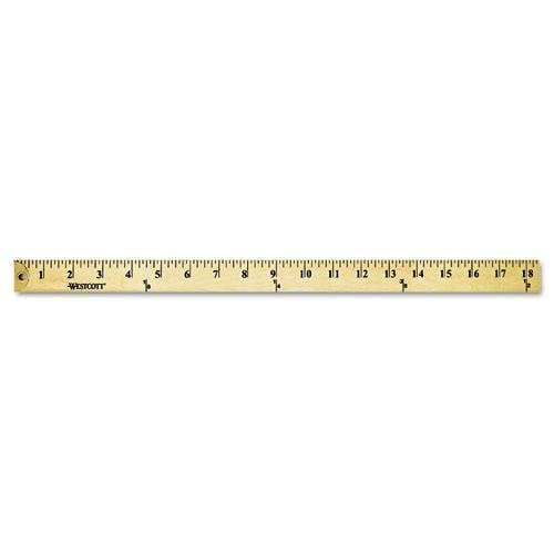 Westcott Wooden 36" Yardstick Ruler with Metal Ends - Walmart.com ...