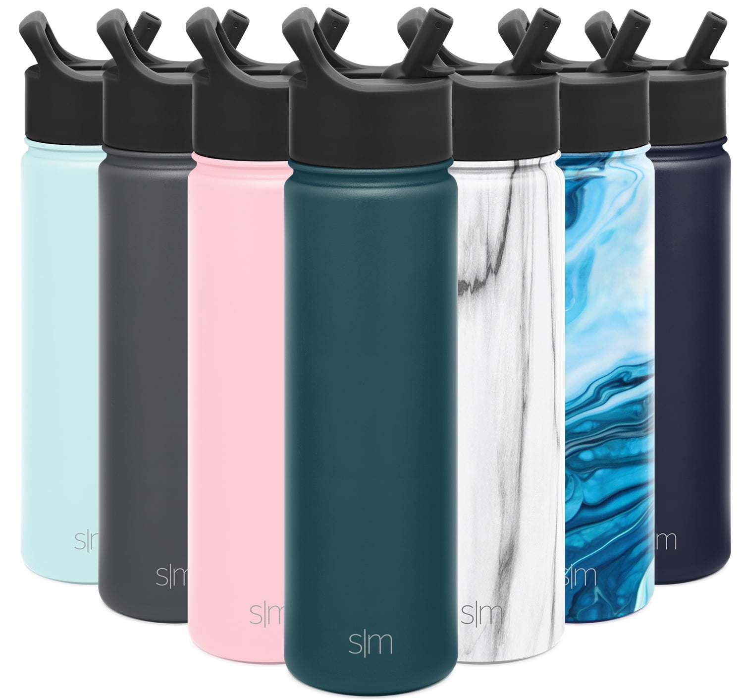 Simple Modern 22 oz Summit Water Bottle with Straw Lid - Gifts for ...