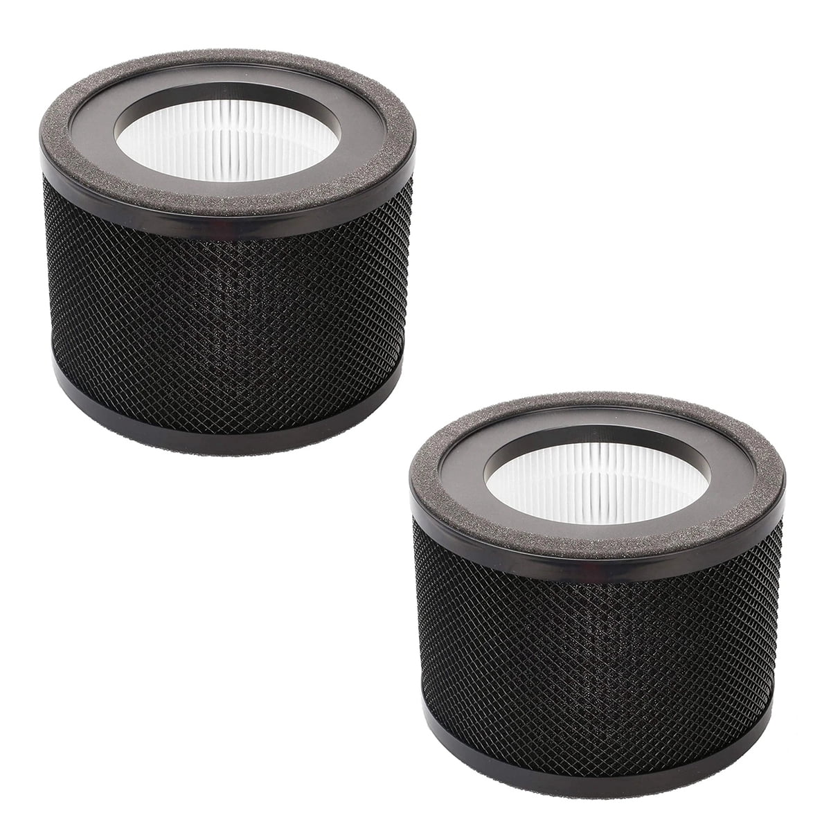 2 Pack Replacement Filter for TaoTronics TT-AP001 & VAVA VA-EE014, 3-in-1 H13 HEPA Carbon Set ...