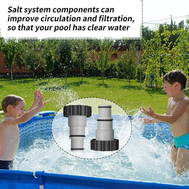 Adaptador de manguera con collar para bombas de conexión roscada Intex ...