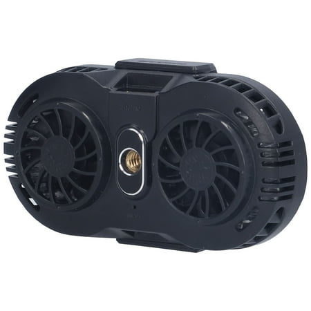 Phone Cooler, Dual Fan Efficient Retractable Phone Cooling Fan Wide Use ...