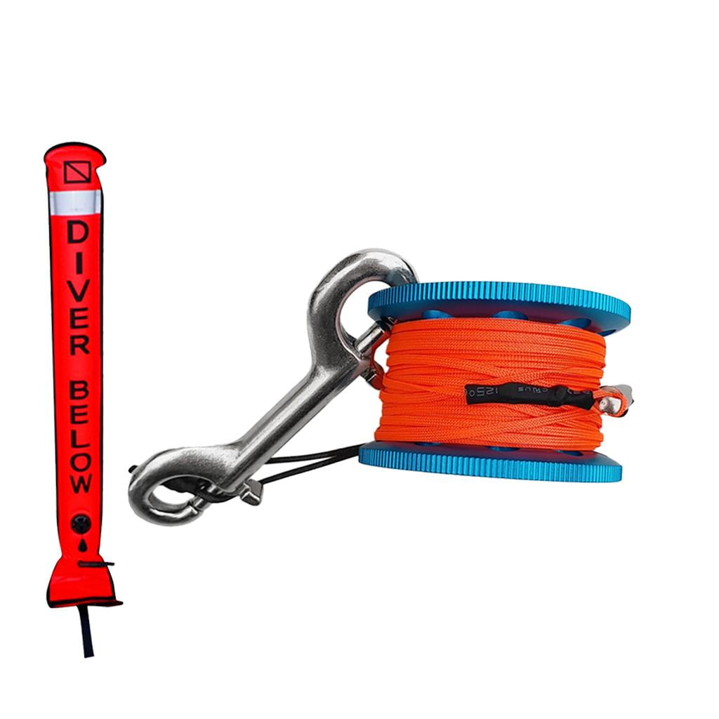 Scuba Diving Surface Marker Buoy SMB Inflatable Signal High Visibilty ...