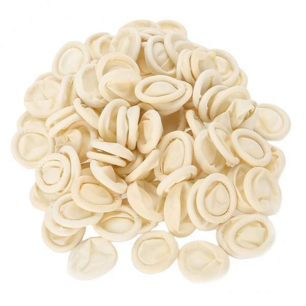 2x 100x Disposable Finger Cots Made of Latex Fingertips Protective ...