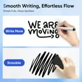 36" x 24" Magnetic Whiteboard for Wall, Dry Erase Board with Silver ...