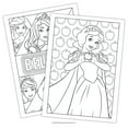 Disney Princess 40 Page Advanced Coloring Book, Paperback, by Bendon ...