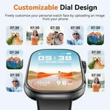 BEYCED Smart Watch, 2.01 inch Touch Screen, IP67 Waterproof, Android ...