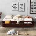 Twin Platform Bed Frame with 3 Drawers, Space Savving Design, For Kids ...