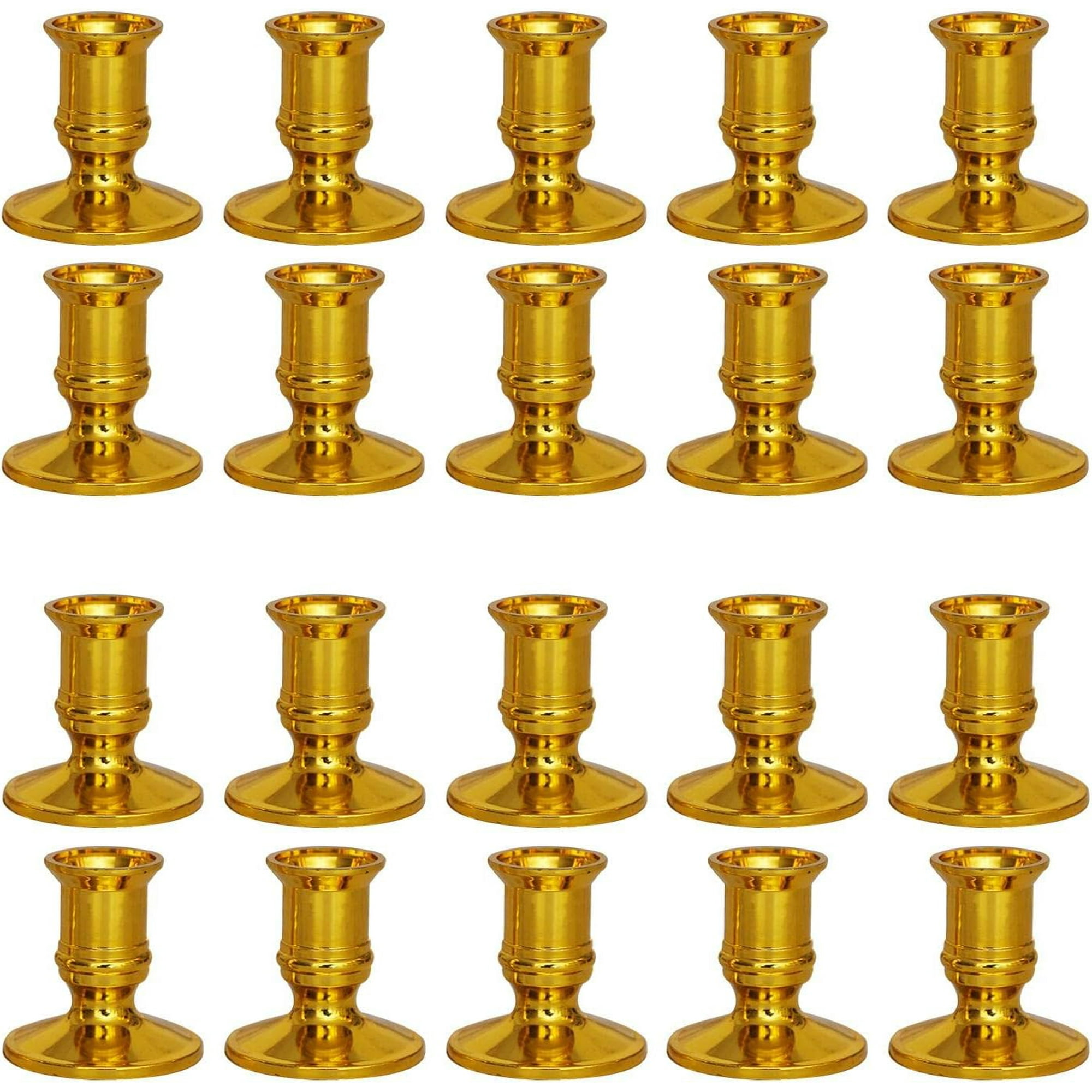 Click here for Quanzhoutiandi 20 Pack Taper Candle Holders  Cente... prices