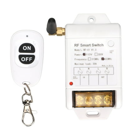 Wireless Rf Switch Transmitter Switch WT-01 Remote Control Switch Water ...