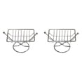 CMrtew Stainless Steel Soap Dish with Self-Drainage, Anti-Slip and ...
