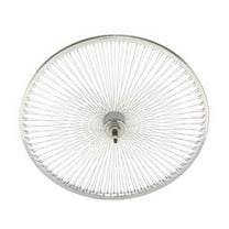 26" Fan 144 Spoke Coaster Wheel 14G Chrome. Bicycle wheel, bike wheel ...