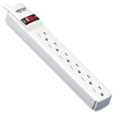Tripp Lite 6 Outlet Surge Protector Power Strip, 4 ft. Cord, 790 Joules ...