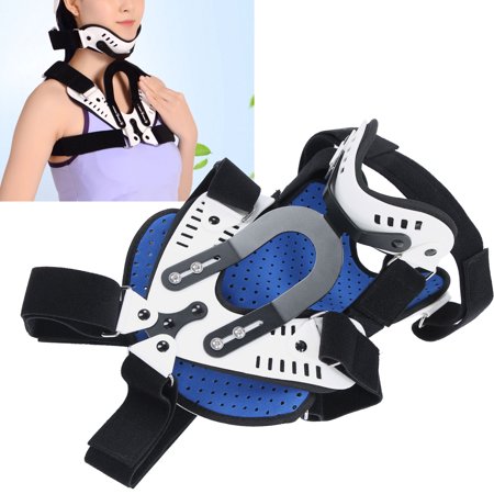 Adjustable Neck Brace Cervical Spine Correction Fixation device,for ...