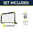 Franklin Sports Kids Mini Soccer Goal Set - Backyard/Indoor Net + Ball ...
